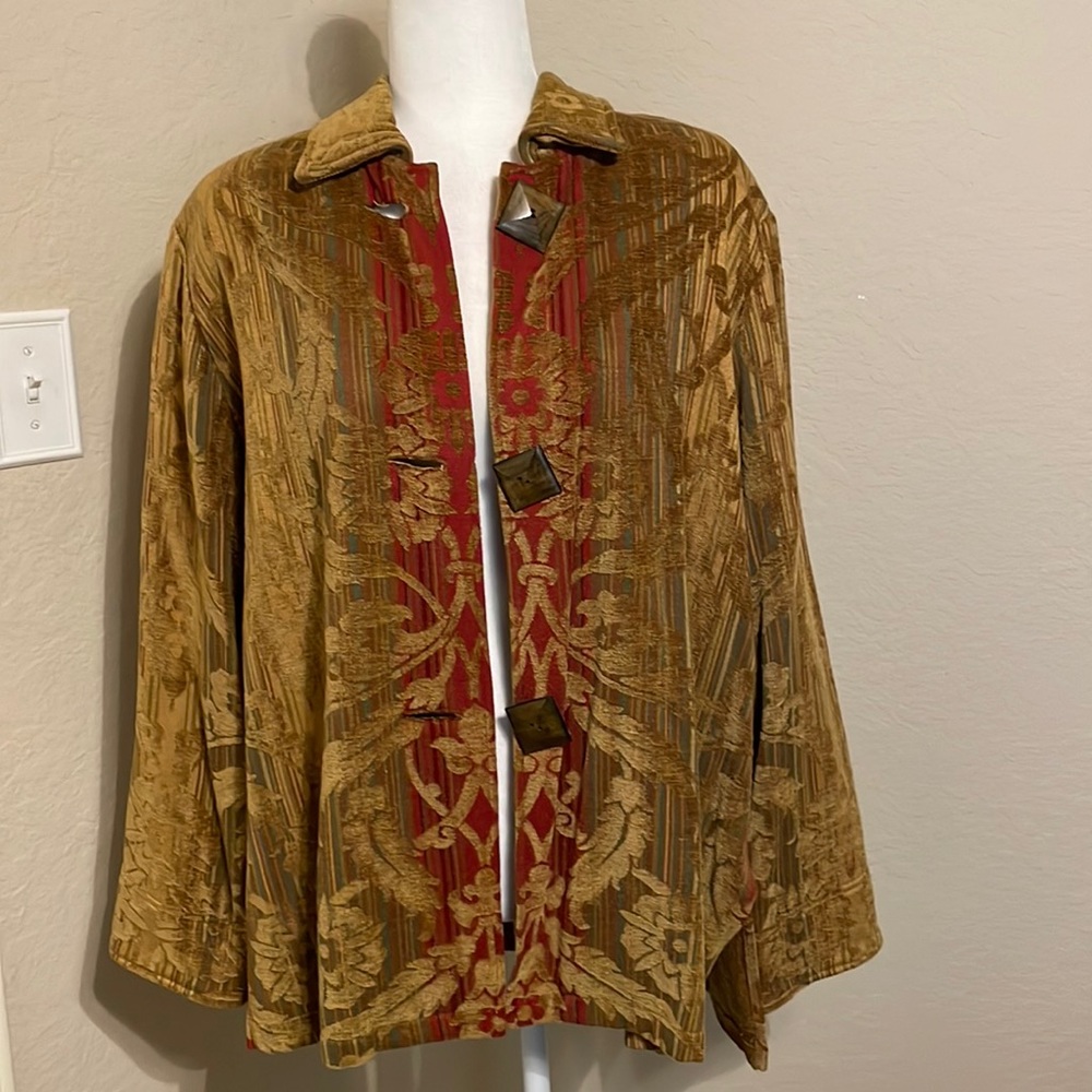 Painted Pony - Heavy Weight Jacket With 3 Squared But… - Gem